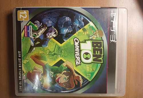 Диск на ps3 Ben10 omniverse