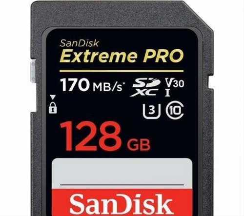128Gb SanDisk Extreme Pro sdxc UHS-I U3 V30