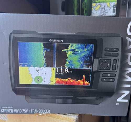 Garmin striker vivid 7sv с датчиком gt52hw tm