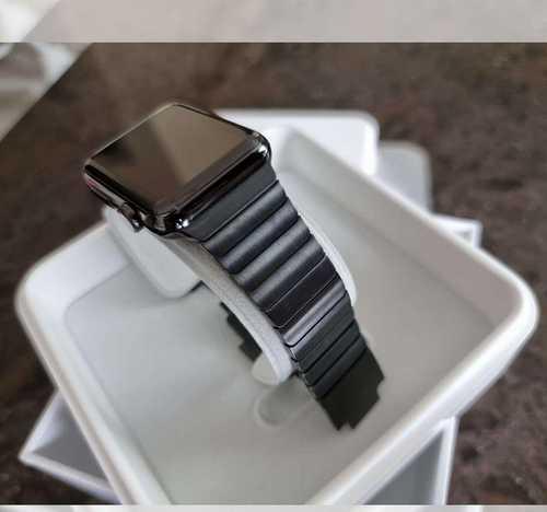 Браслет для apple watch 42 мм space black link