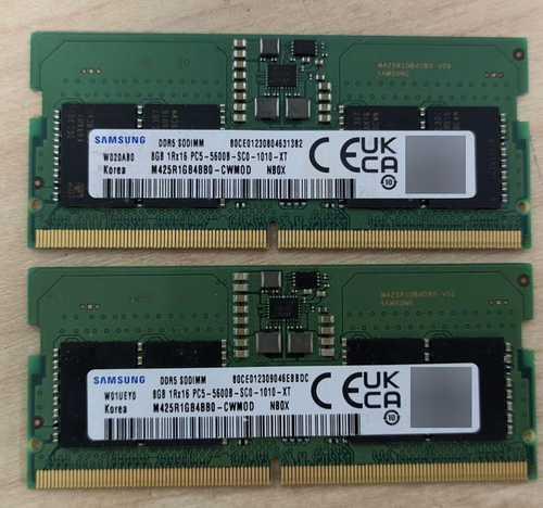 Озу Sodimm ddr5 5600 Samsung