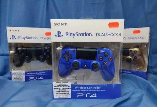 Контроллер DualShock 4 PS4 синий