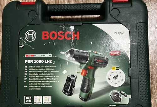 Аккумуляторный шуруповерт Bosch PSR 1080 Li-2