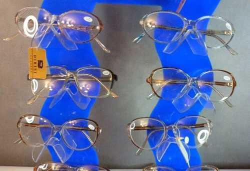 Очки с диоптиями + 1+6 пластиковая оправа