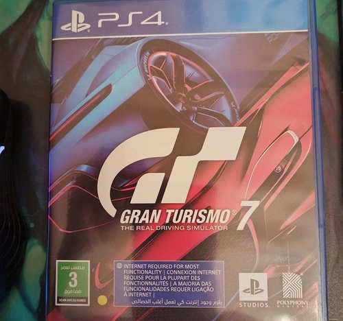 Grand turismo 7 ps4 диск