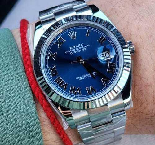 Часы Rolex Datejust 41 Blue Roman 126334