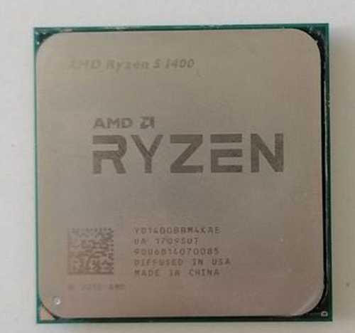 Процессор amd ryzen 5 1400