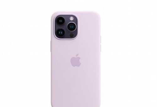 Чехол MagSafe iPhone 14 Pro Max Silicone Lilac