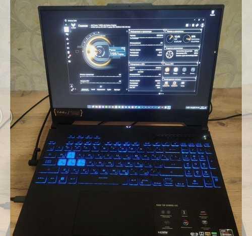 Ноутбук игровой asus TUF Gaming A15 FA507RE