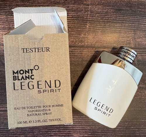 Montblanc Legend Spirit edt 100мл тестер