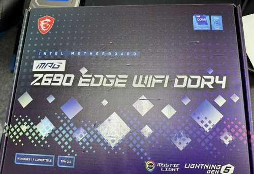 MSI MPG Z690 Edge Wifi DDR4 lga1700