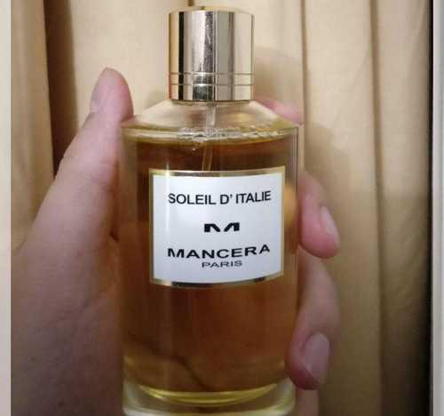 Духи Mancera Soleil d'Italie