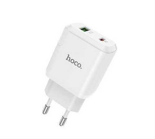 Зарядное устройство Hoco N5 USB + Type-С 20w