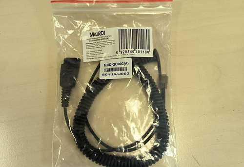 Соединительный кабель mairdi QD to RJ9 MRD-QD002