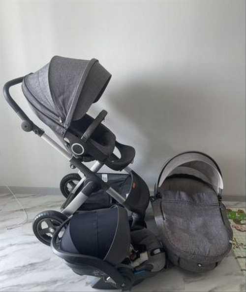 Коляска stokke trailz 3 в 1