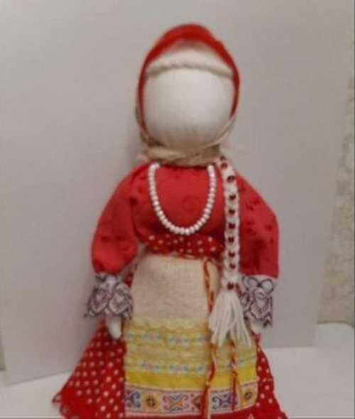 Славянская кукла оберег ручной работы Берегиня