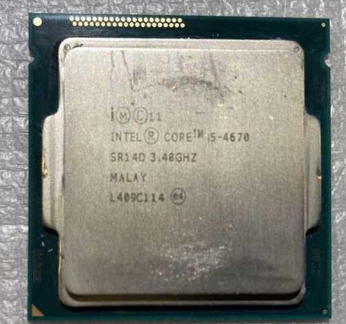 Процессор Intel Core i5 4670 3.4GHz, LGA1150 + кул