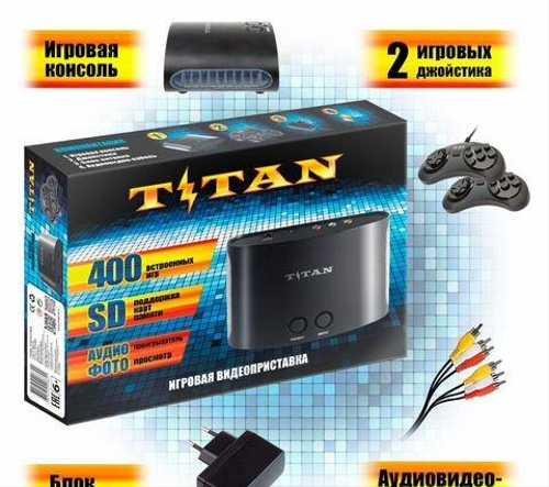 Игровая приставка с играми Dendy/Sega Titan 400