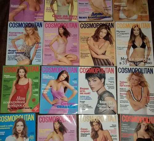 Журналы cosmopolitan, Elle, Домашний очаг, Styl