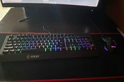 Клавиатура MSI + мышка