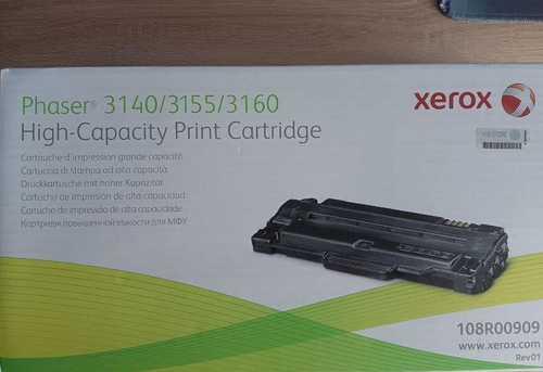 Xerox картридж новый 108R00909