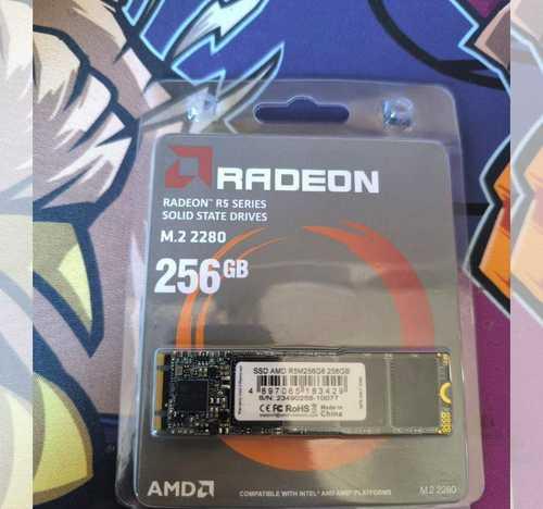 Amd (radeon) ssd m2 256gb новый