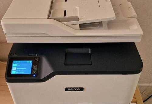 Мфу лазерный цветной Xerox C235 + картриджи