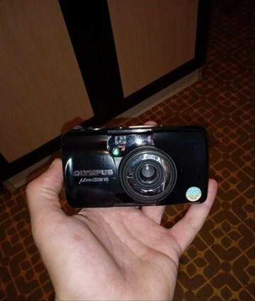 Плёночный фотоаппарат olympus MJU zoom 105