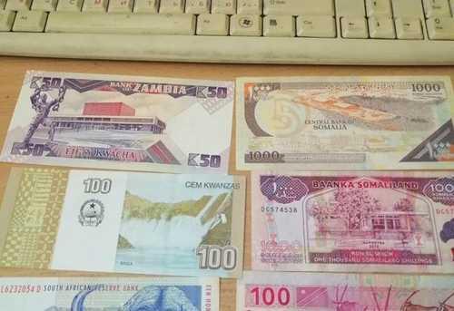 Банкноты африканских стран