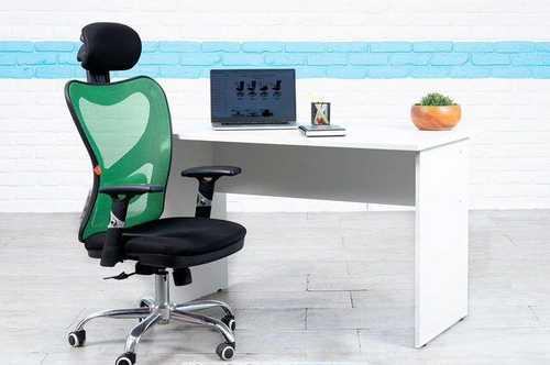 Офисный Стол + Компьютерное Кресло Дэфо