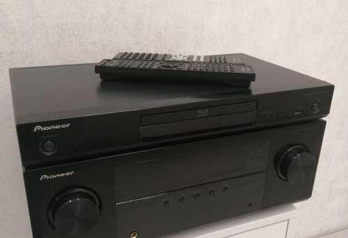 Pioneer VSX-421-K + Blu-ray BDP-140