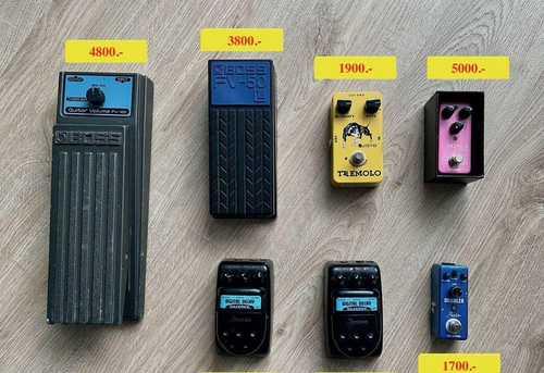 Гитарные педали Boss Ibanez Joyo Nux Rovin