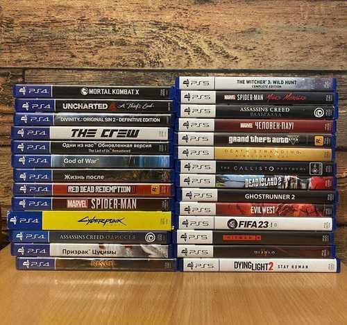 Диски Playstation 4 / Playstation 5 Лицензия