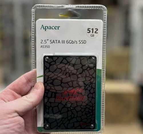 512Gb SSD 2.5" Apacer AS350 Новый