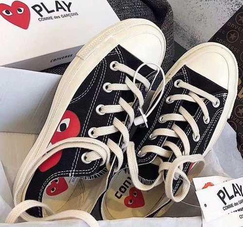 Кеды Converse play comme des garcons