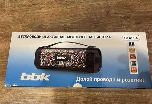 Колонка Bluetooth BBK BTA604