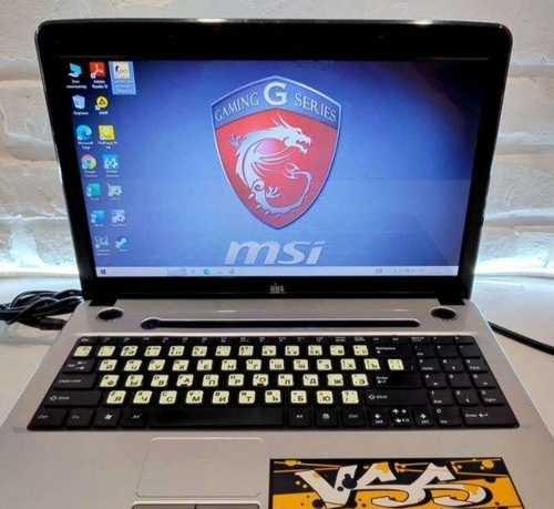 Мощный игровой ноутбук i7,gt650-2gb,12gb,ssd