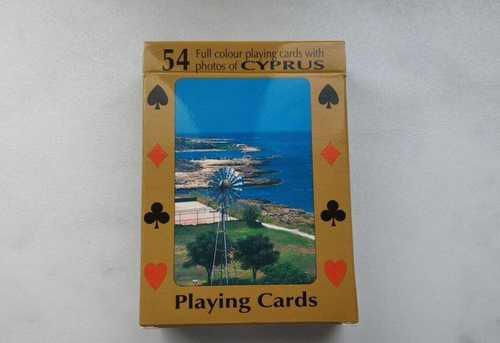 Карты игральные Кипр, 54 шт. (сувенир из Кипра)