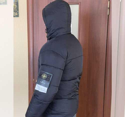 Пуховик зимний мужской stone island