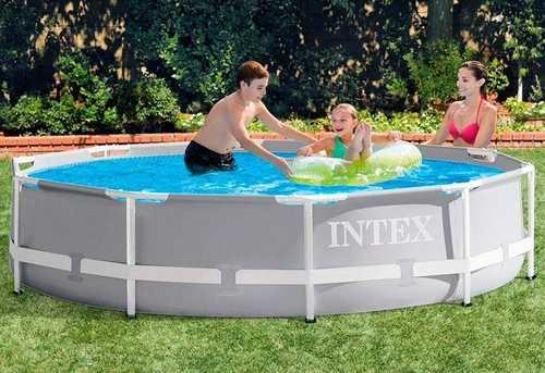 Каркасный бассейн intex 457х122