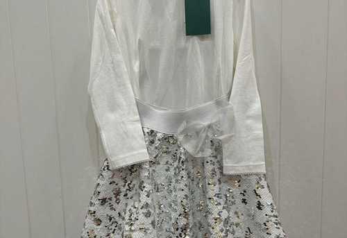 Нарядная юбка и боди H&M, размер 98