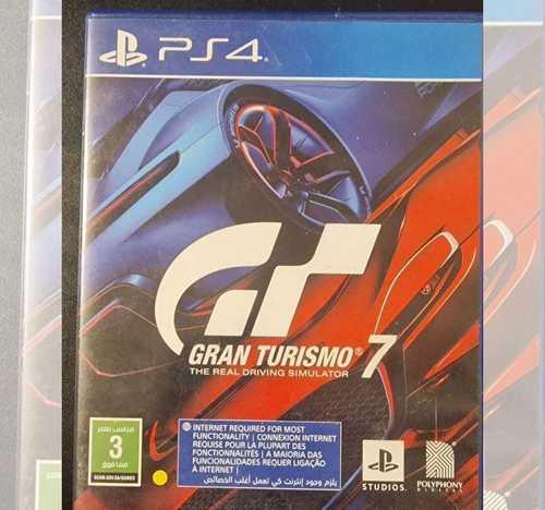 Grand turismo 7 ps4 диск