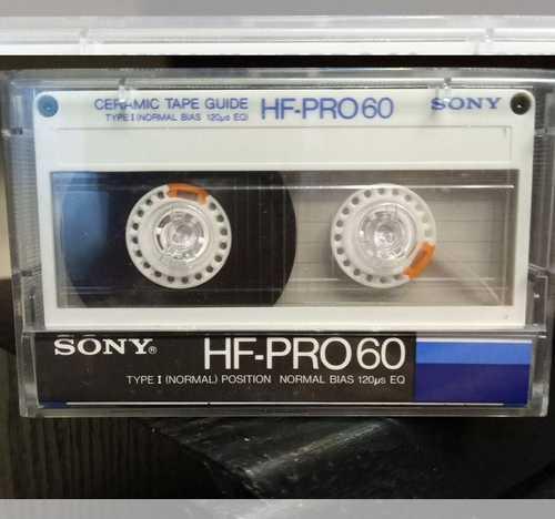 Аудиокассета sony HF -PRO 60