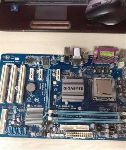 Материнская плата gigabyte GA-P41T-D3P