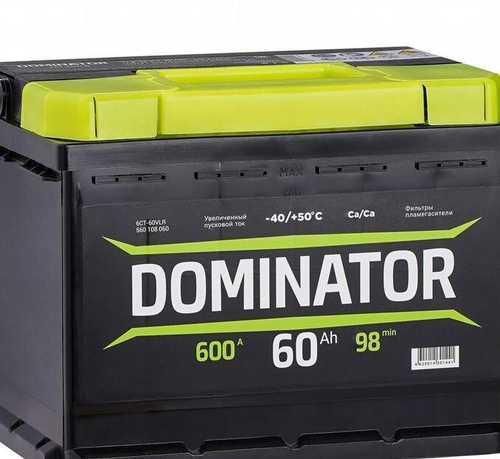 Аккумулятор автомобильный Dominator 6ст-60 VLR