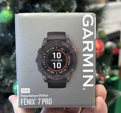 Новые Garmin Fenix 7 Pro solar