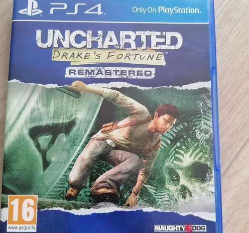 Диски на ps4 uncharted Drakes Fortune