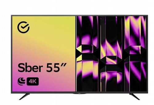 Телевизор Sber 55(139см) SMART tv новый
