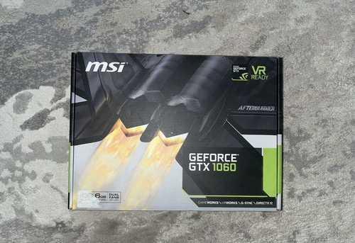 Видеокарта MSI GeForce GTX 1060 6GB gddr5