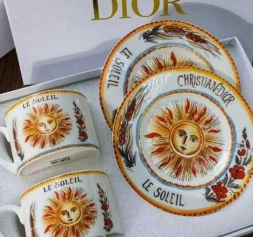 Подарочный набор 2 чайных пар Dior